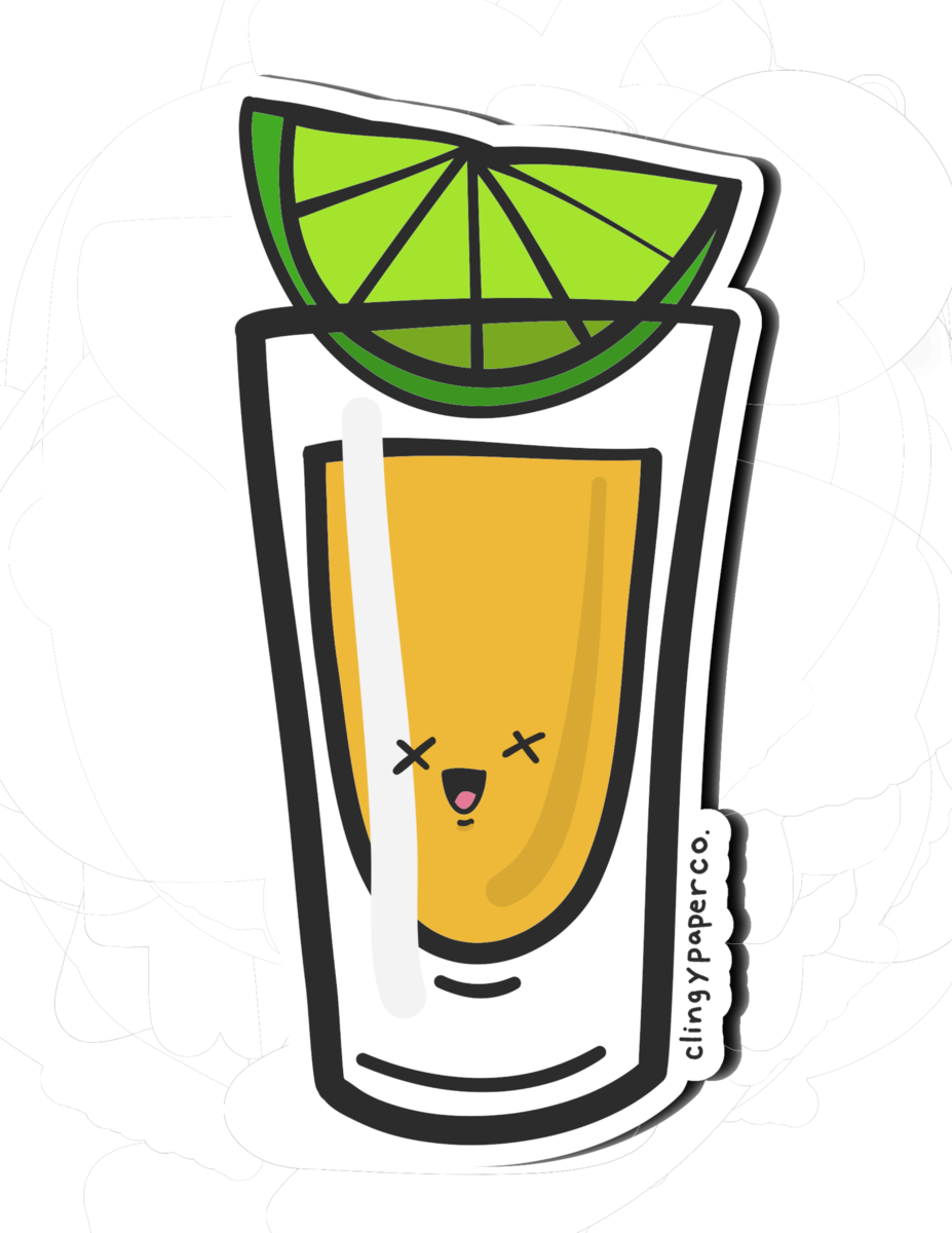 Download Tequila Shot Sticker , Transparent Cartoons - Tequila Shot Png ...