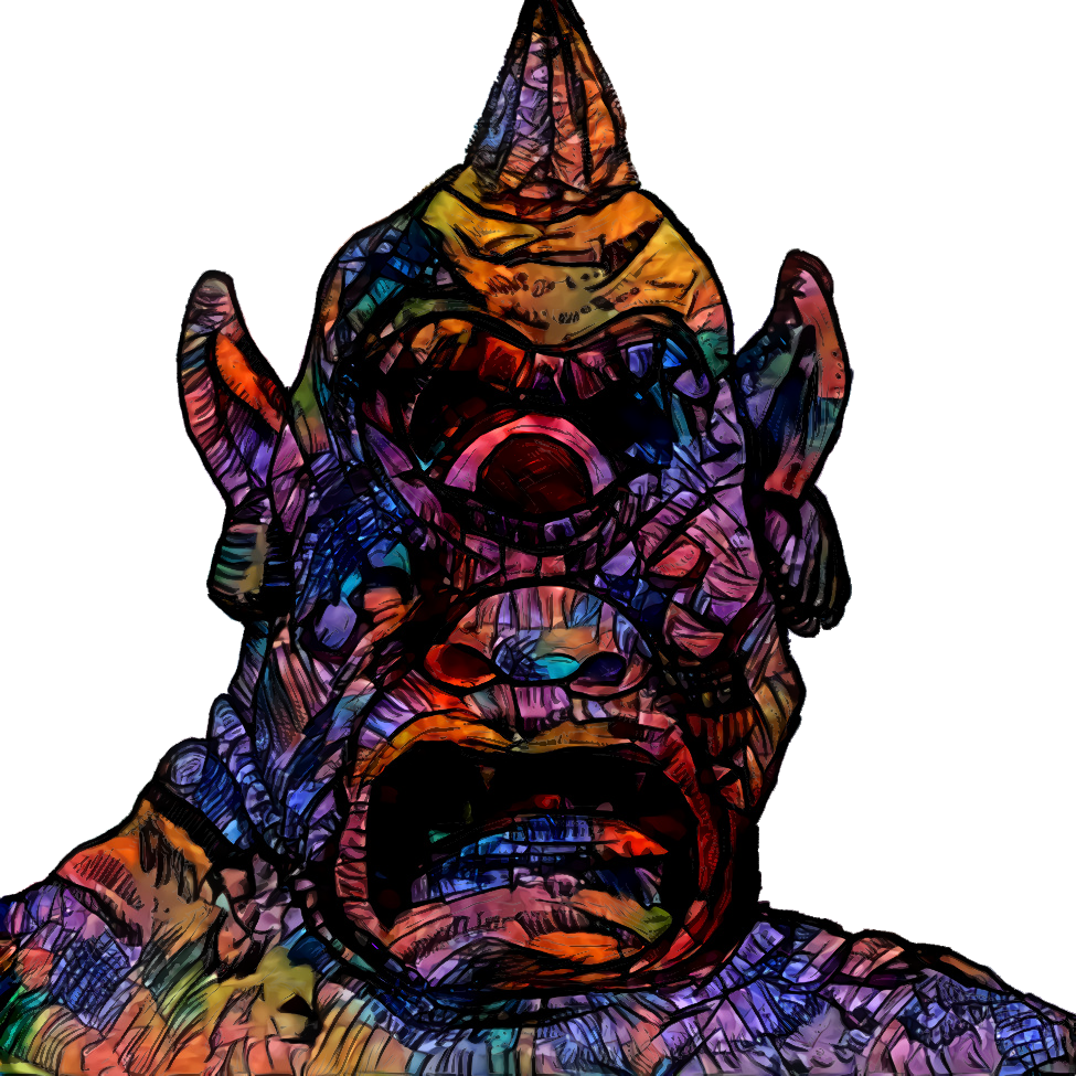 Download Cyclops 2 Stained Glass Dream Lines - Illustration - ClipartKey