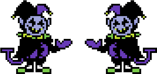 Download Jevil Deltarune Pixel Art - ClipartKey