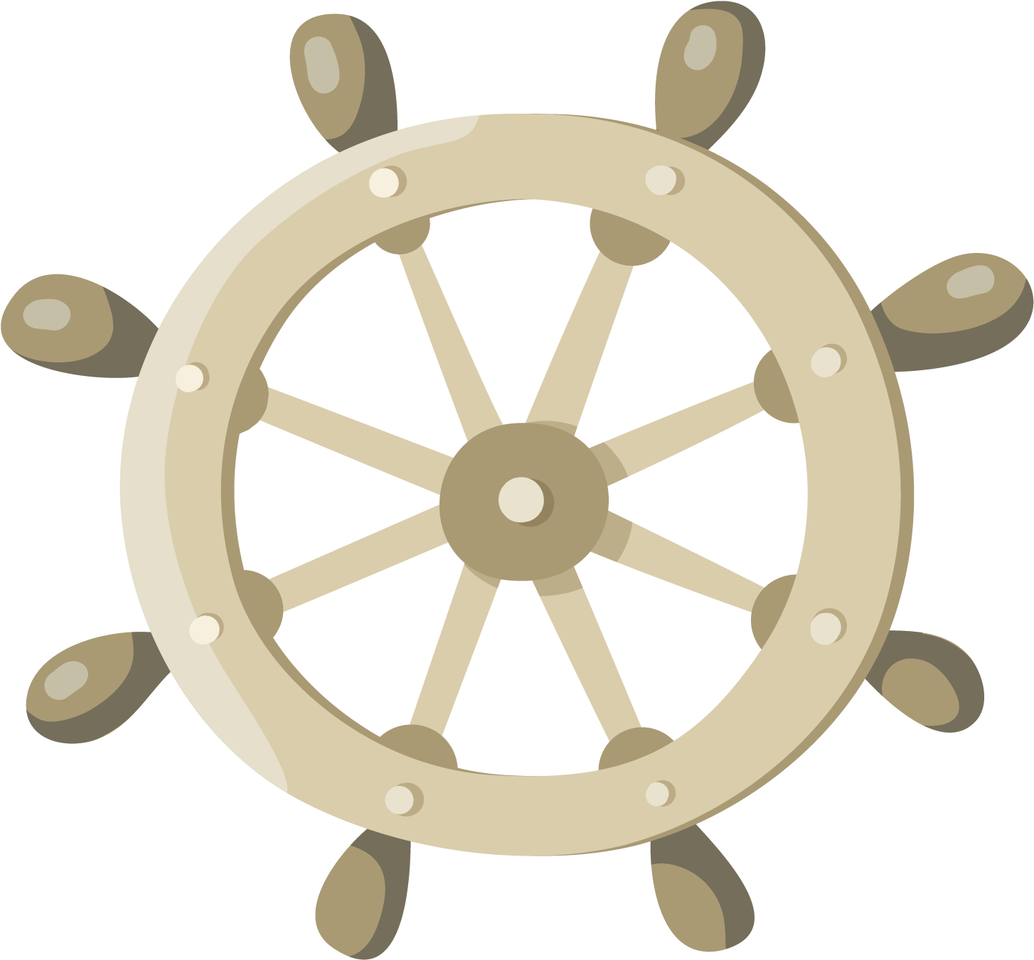 Download Clip Art Rudder Steering Cartoon - Printable Nautical ...