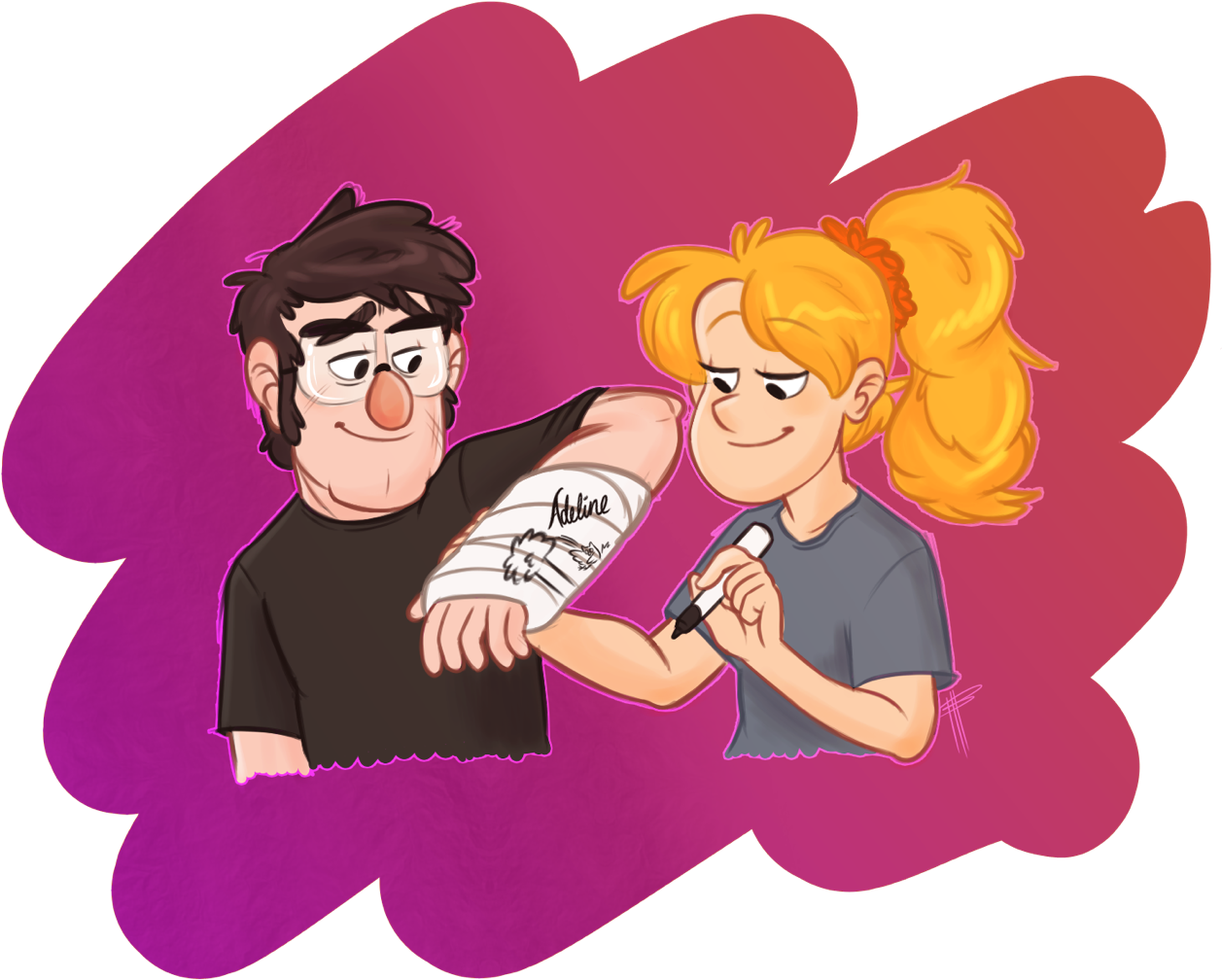 Download Scipunk63 Tumblr Adeline Marks Gravity Falls - ClipartKey