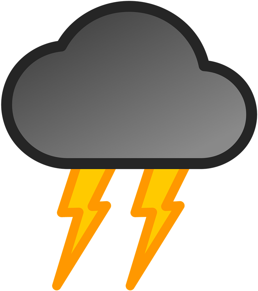 Download Lightning Clipart Stylized - Cartoon Bliksem Png - ClipartKey