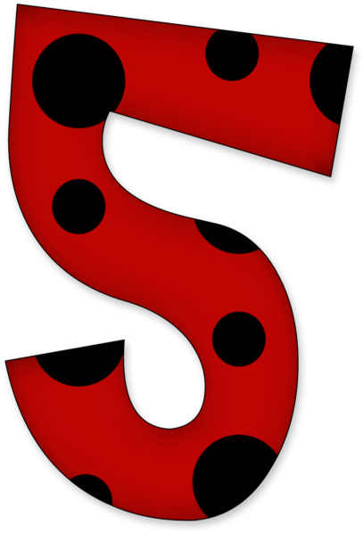 Download Miraculous Ladybug Number Clipart - ClipartKey