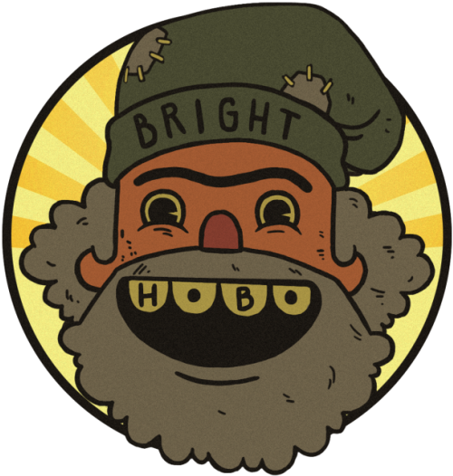Download Bright Hobo Round - Cartoon - ClipartKey