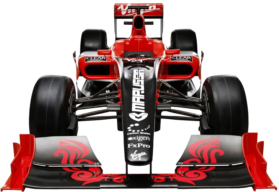 Download Formula One Clipart Transparent - Virgin Racing F1 Car ...