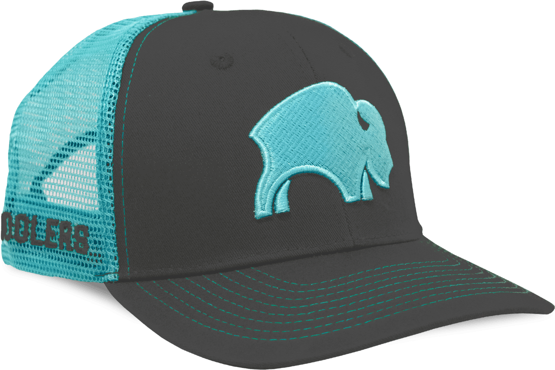 Download Bison Cap - Bison Coolers Hat - ClipartKey