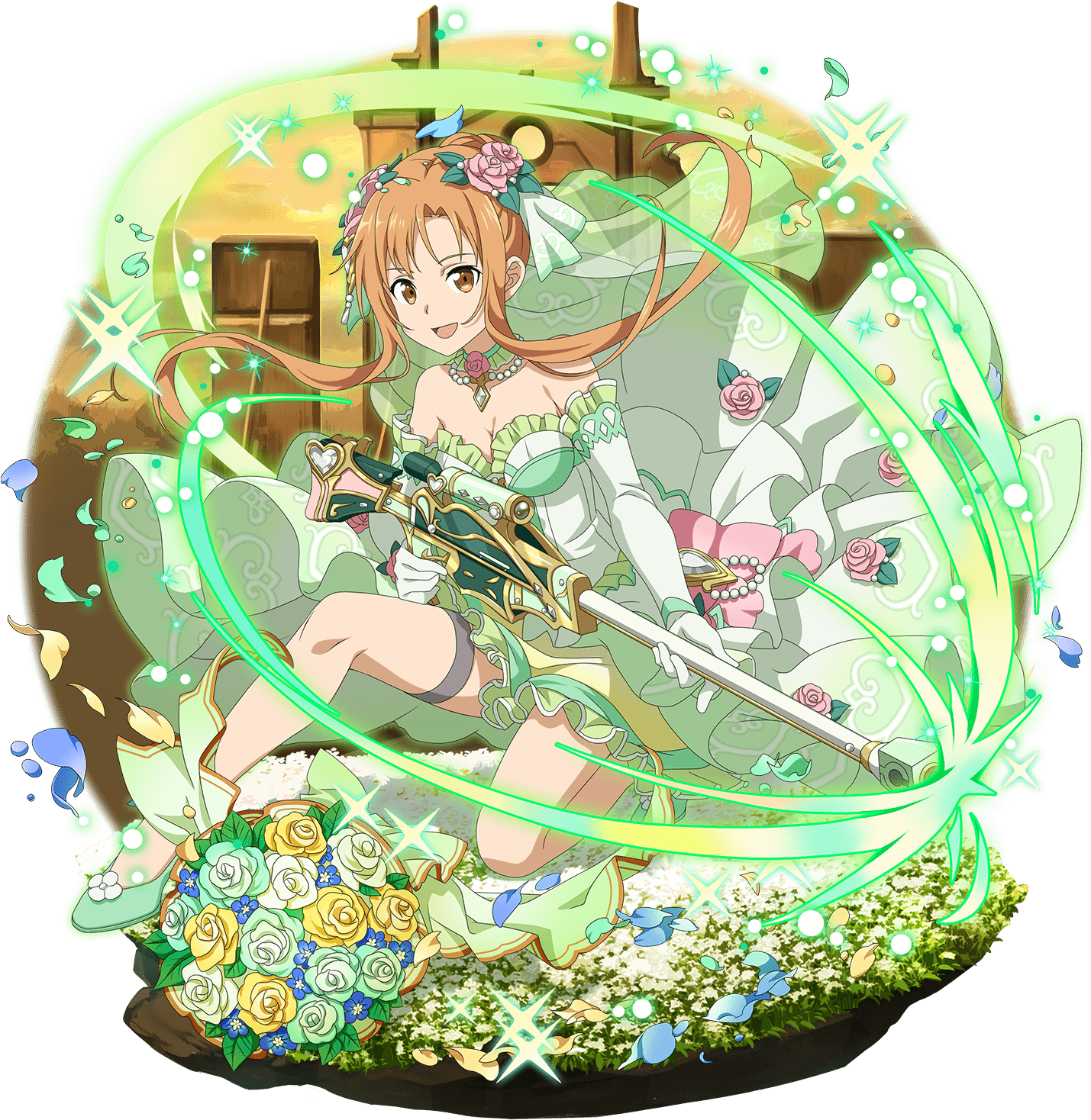 Download Sword Art Online Memory Defrag Asuna Ggo - ClipartKey