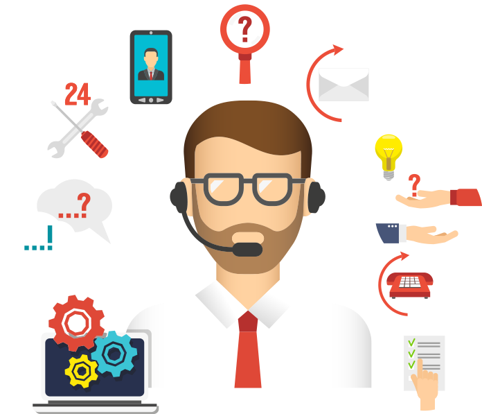 Download Transparent It Support Png - Support Technical - ClipartKey