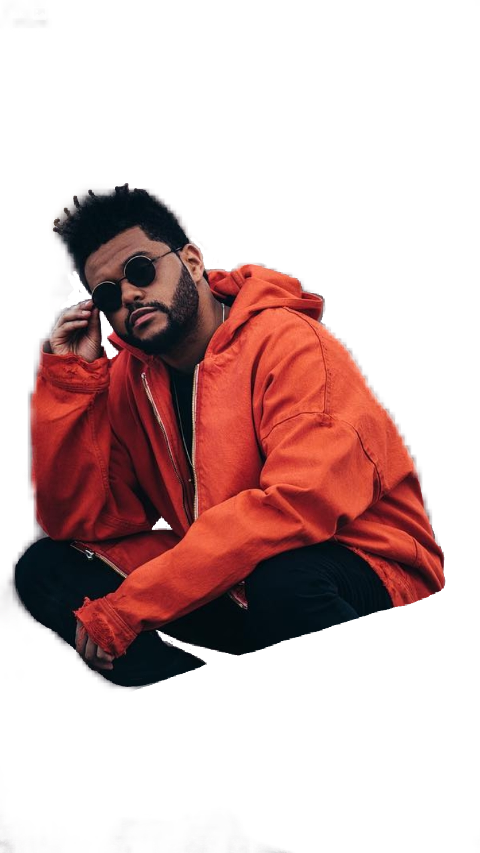 Download Theweeknd Orange Weeknd Singer Pose - Lockscreen Aesthetic The ...