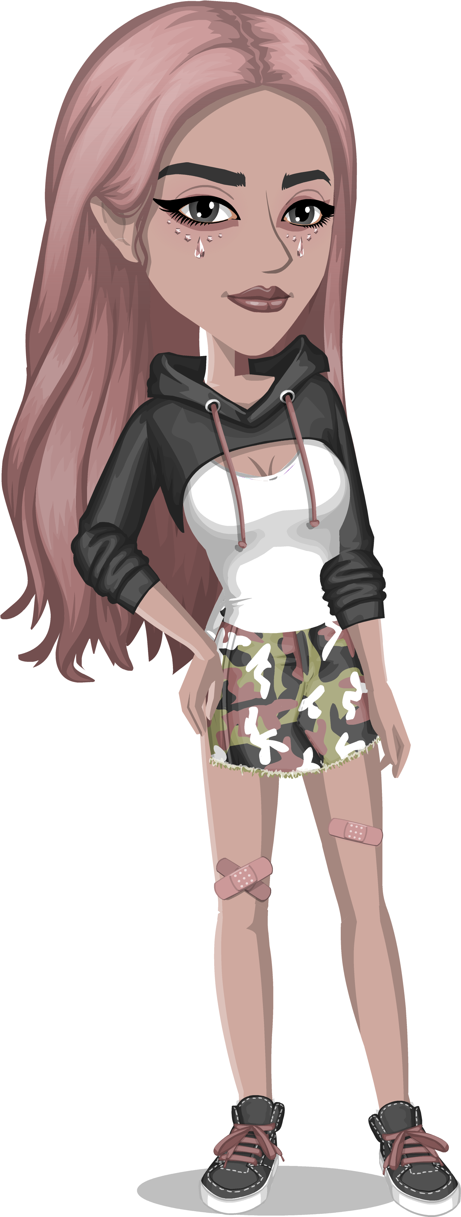 Download Clip Art Aesthetic Outfits Msp - Aesthetic Cute Msp Outfits ...