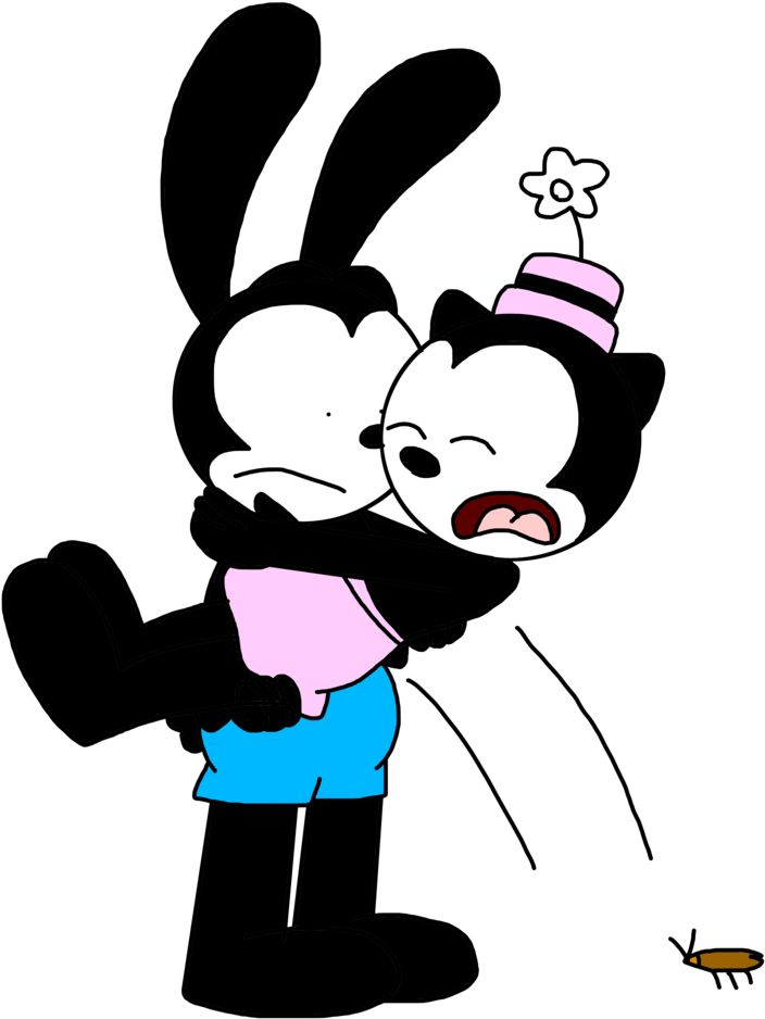Download Oswald Carrying Ortensia Afraid Of A Cockroach By ... Download Oswald Carrying Ortensia Afraid Of A Cockroach By ...