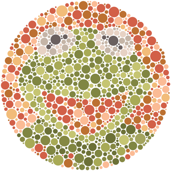 Download Clip Art Ishihara Blindness Visual Perception - Color Blind ...