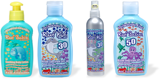 Download Reef Safe Sun® Care Reef Babies® - Plastic Bottle - ClipartKey