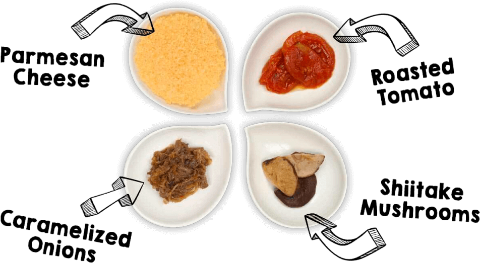 Download Transparent Sense Of Taste Clipart - Umami Cheese - ClipartKey