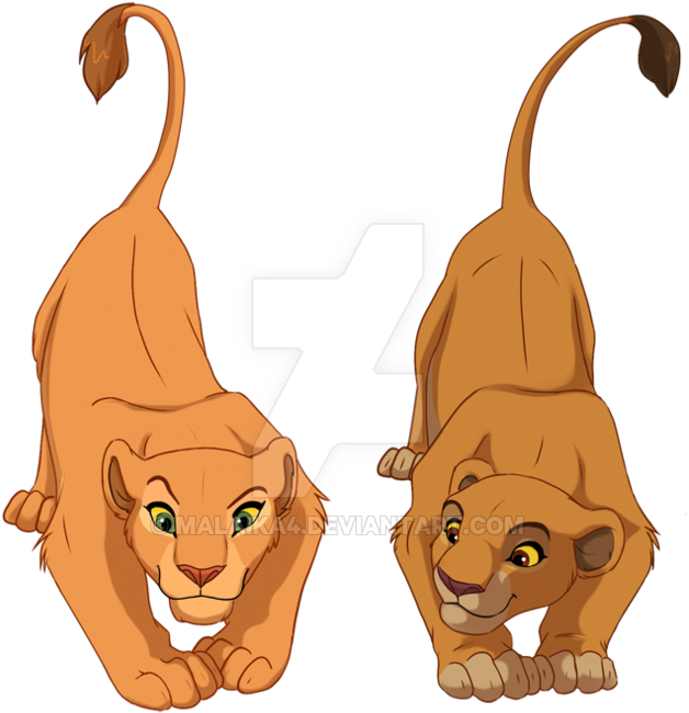 Download Nala Png File Png Icon - Lion King Kiara And Nala - ClipartKey