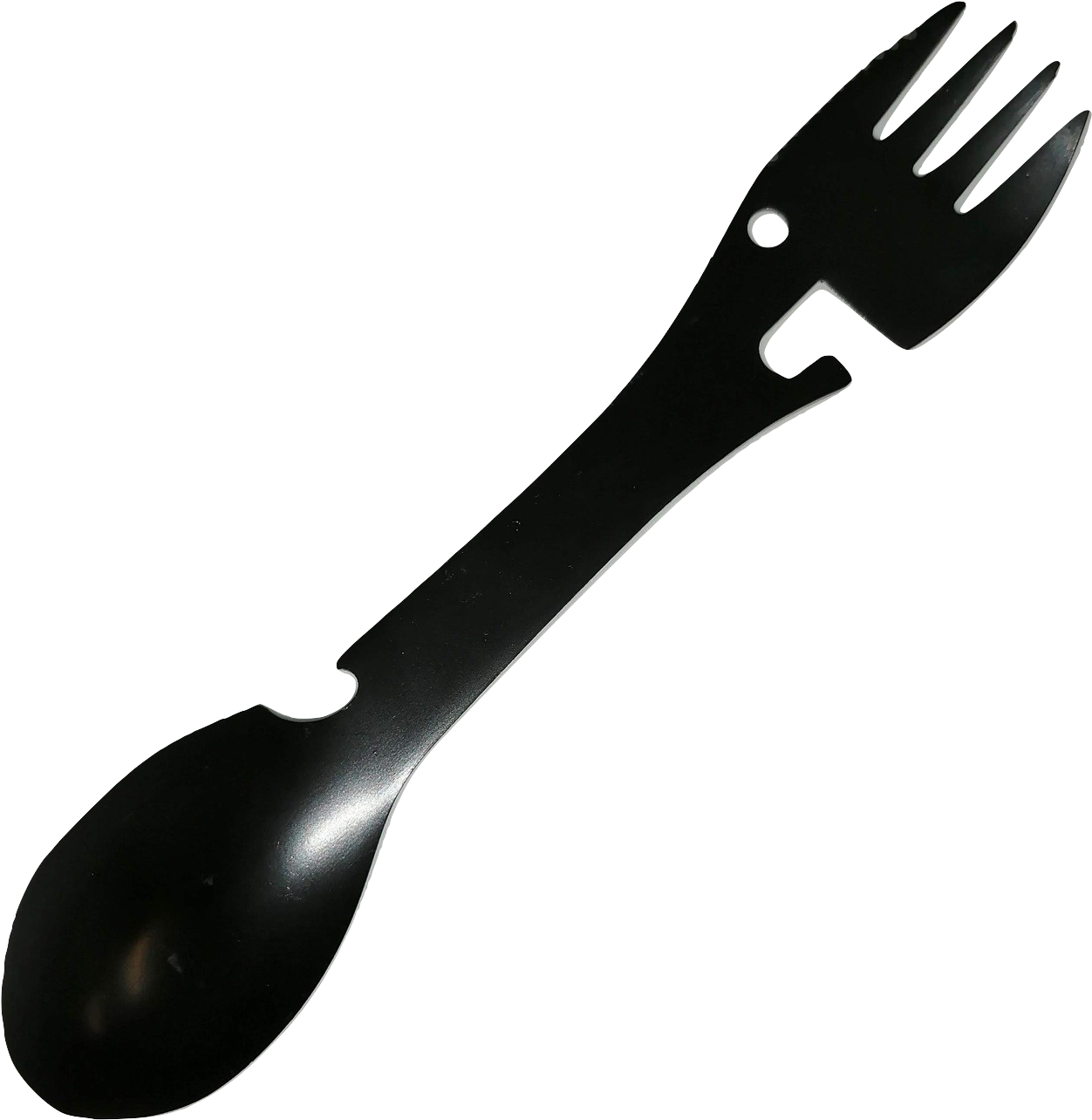 Download Transparent Spork Png - Spoon Knife And Fork All In One ...