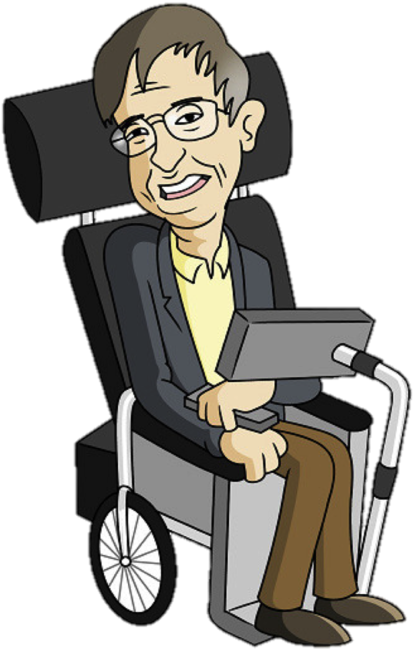 Download Politician Clipart Eminent - Stephen Hawking Clip Art - ClipartKey