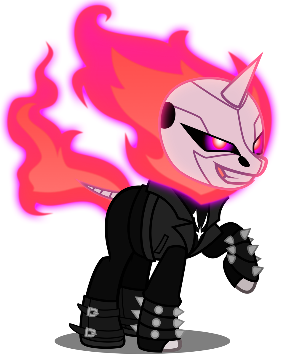 Download Mlp Ghost Rider Pony - ClipartKey