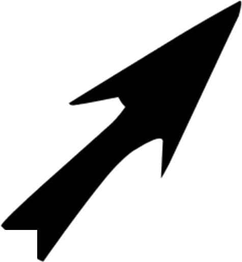 Download Transparent Arrowhead Clip Art - Airplane - ClipartKey