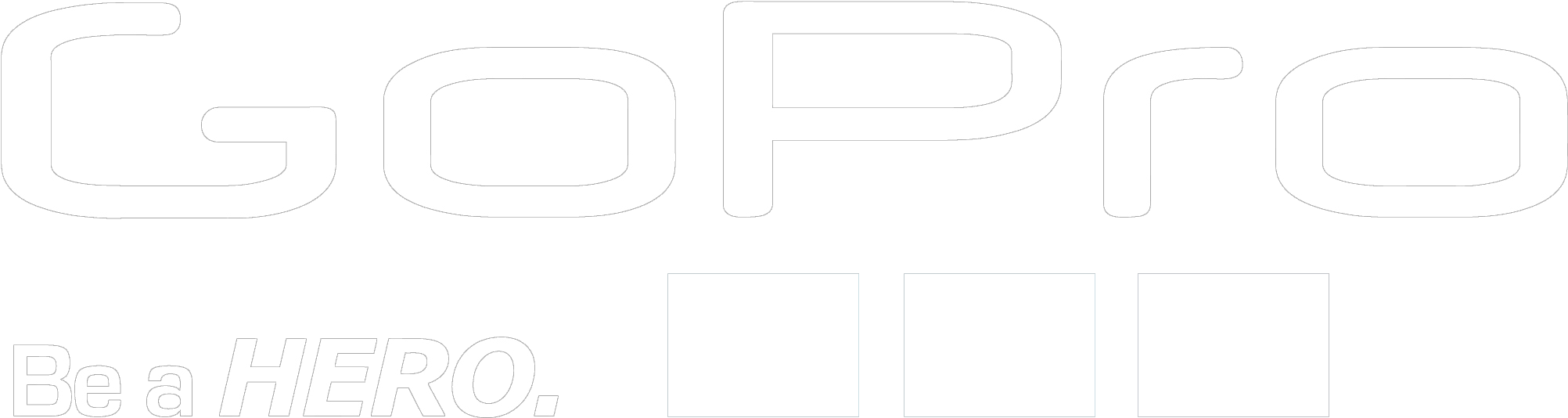 Download Clip Art Logo Gopro Clipart - Gopro Logo White Png - ClipartKey