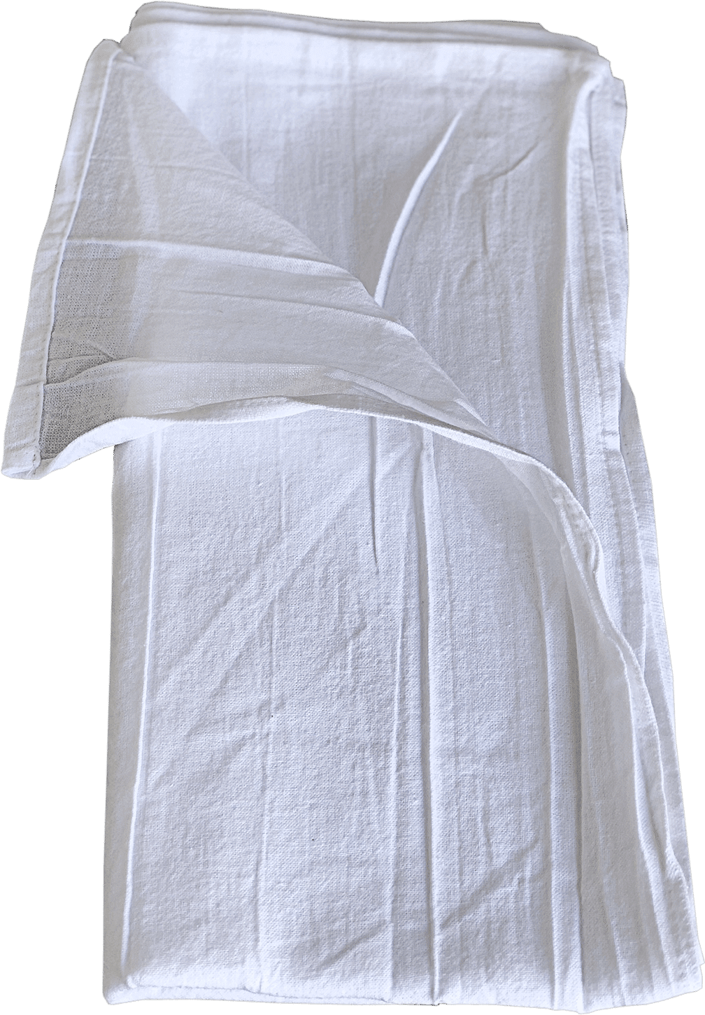 Download Folded White Sack Towels - Stole - ClipartKey
