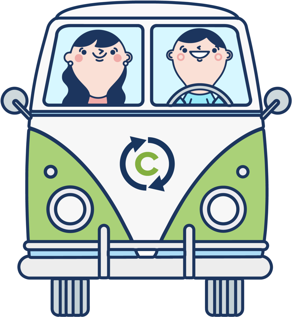 Download Caravan Icons Carpool Illustration - ClipartKey