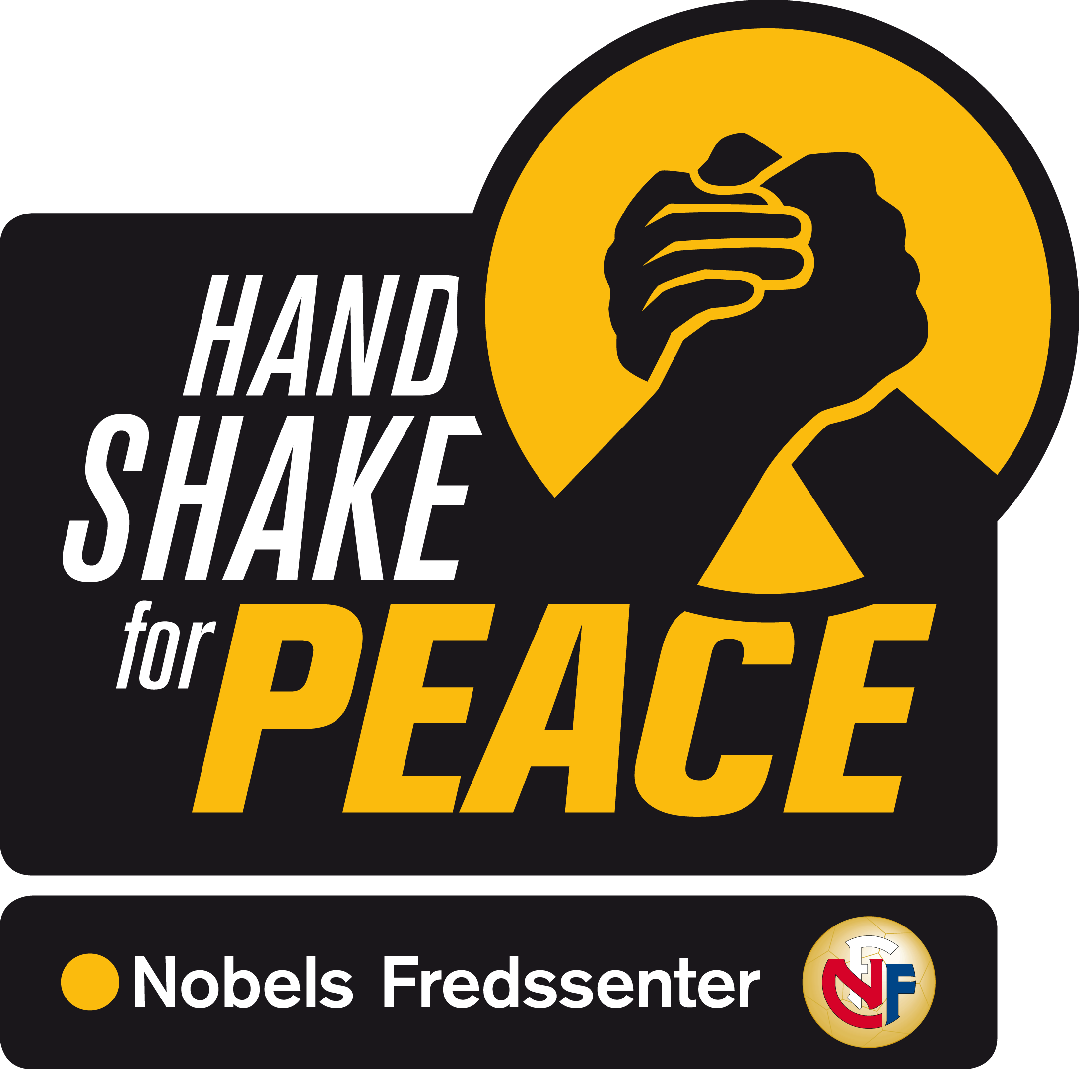 Download Transparent Nobel Prize Clipart - Handshake For Peace Logo ...