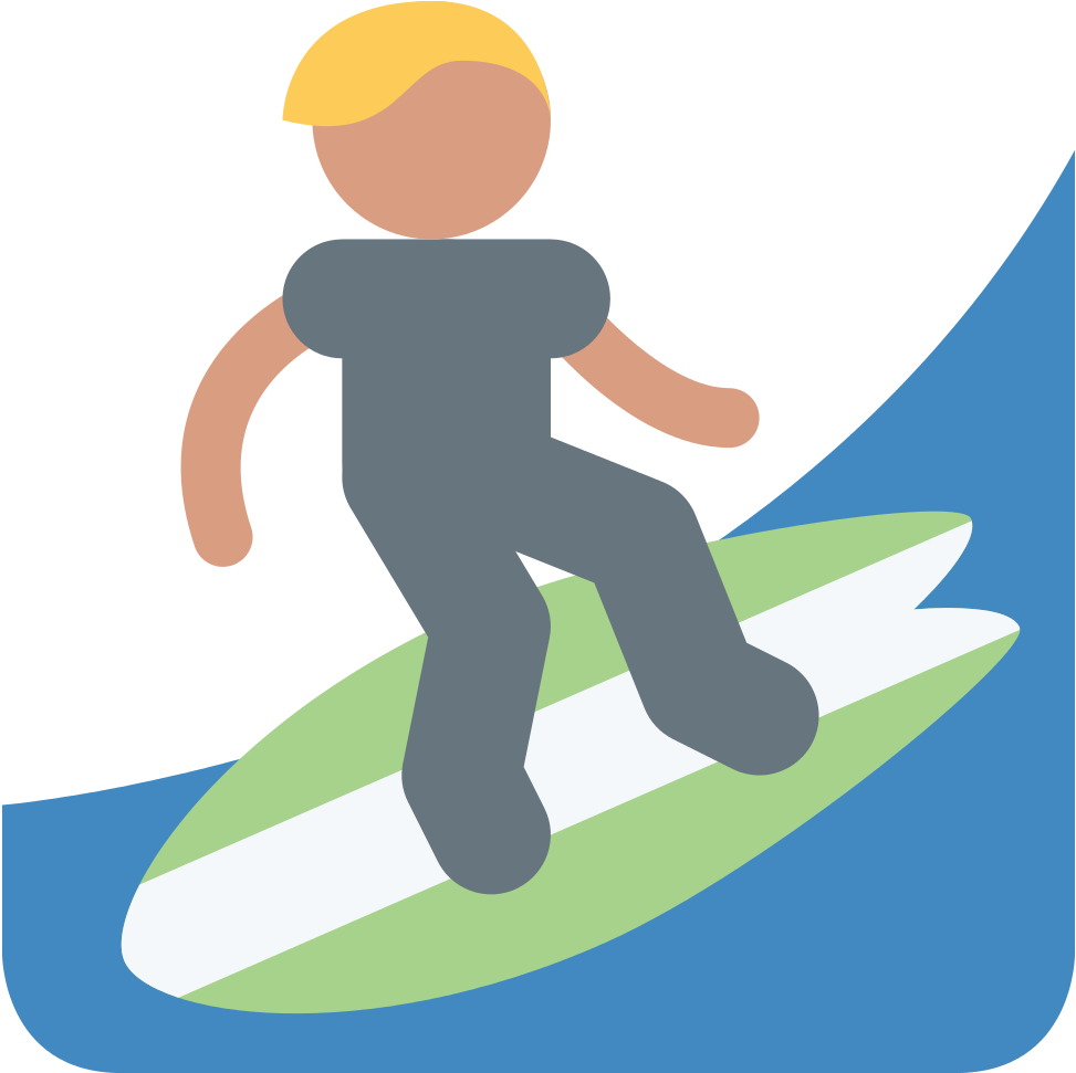 Download Emoji Surf - ClipartKey