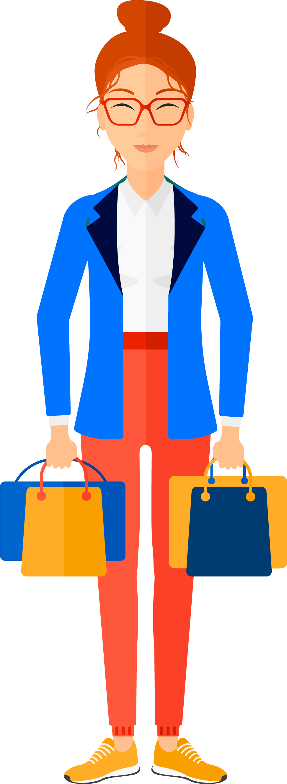 Download Customer Happy - Shopping Basket With Customer - ClipartKey