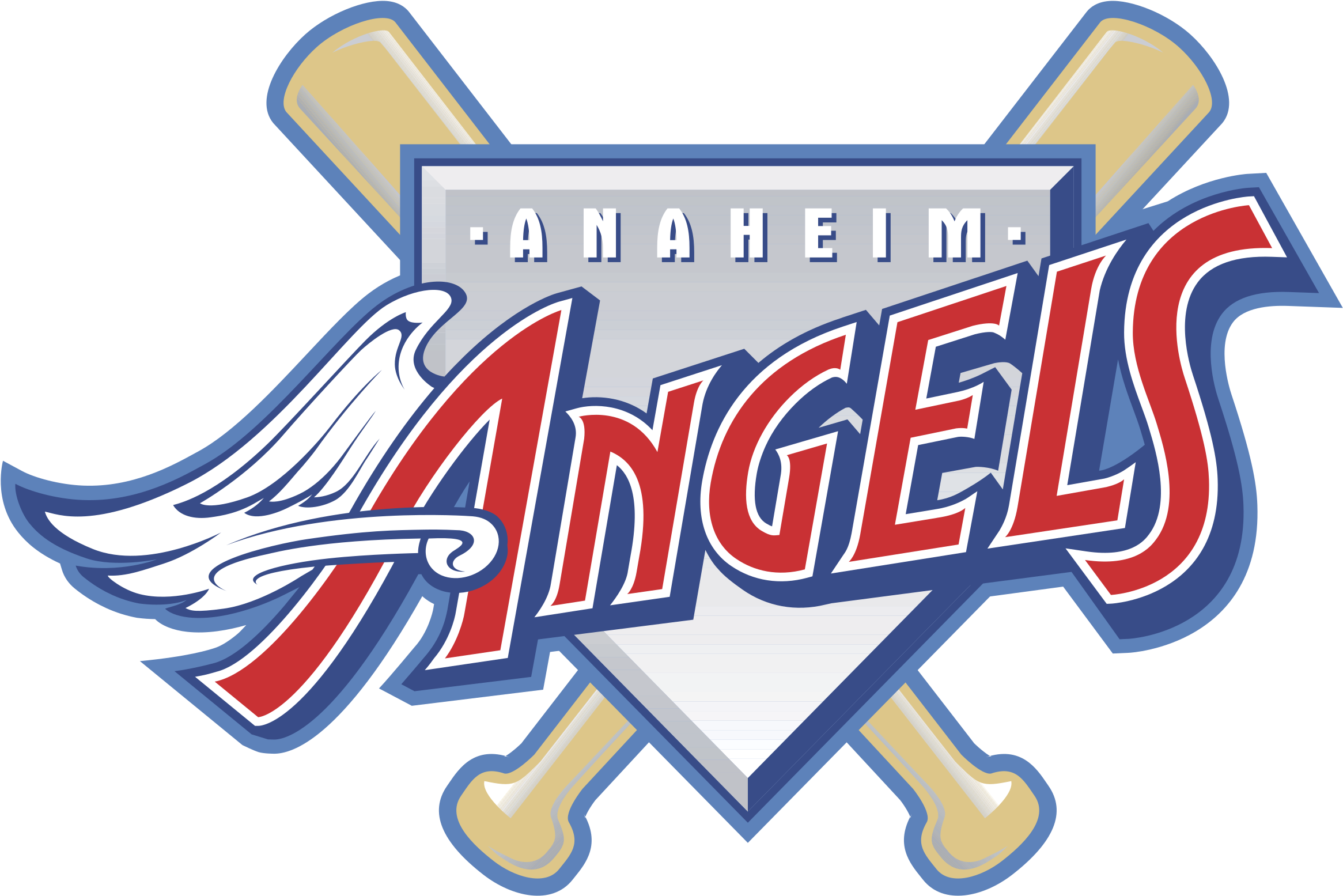 Download Angels Logo Png - Anaheim Angels - ClipartKey