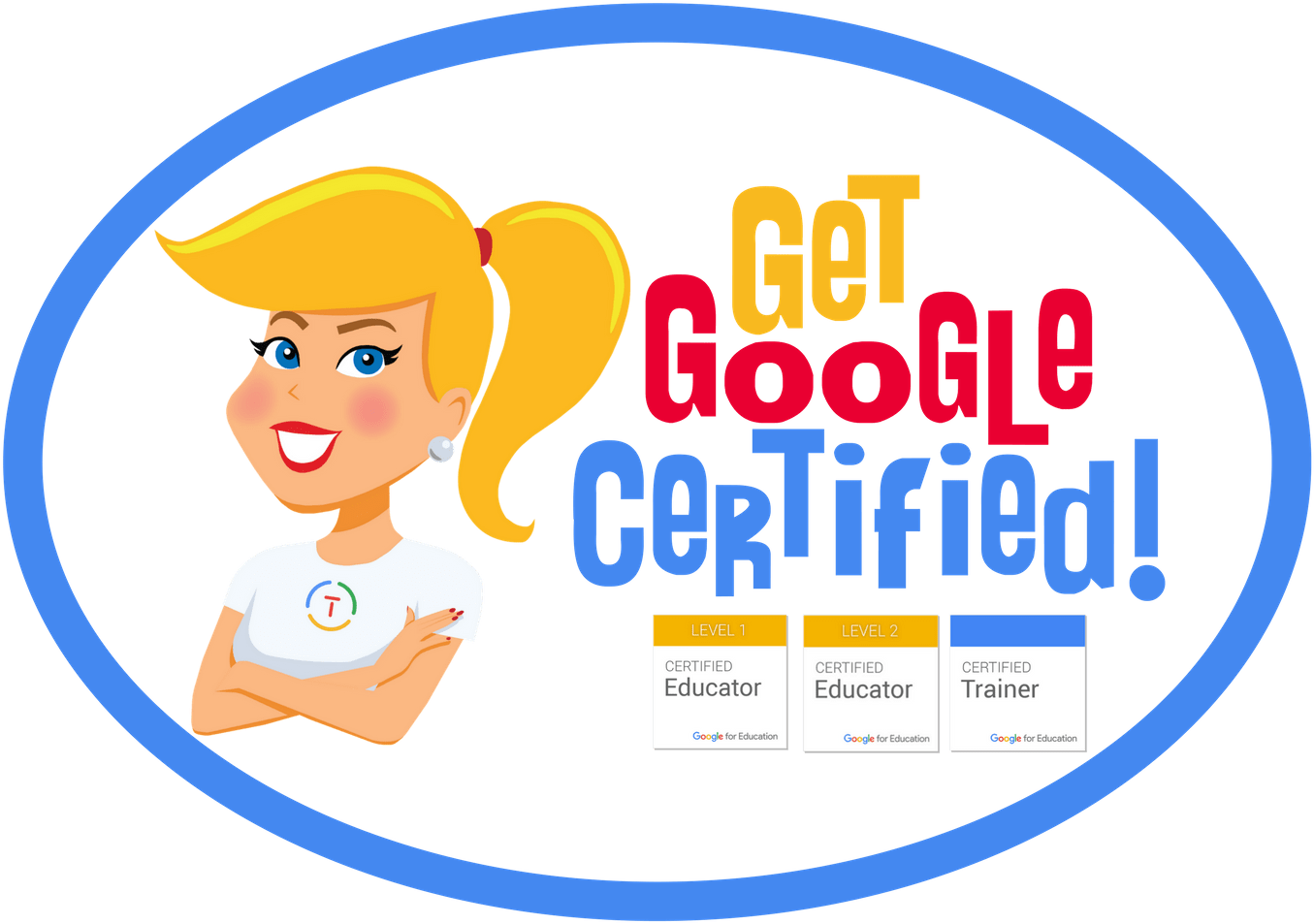 Download Get Google Certified Logo - Natan - ClipartKey