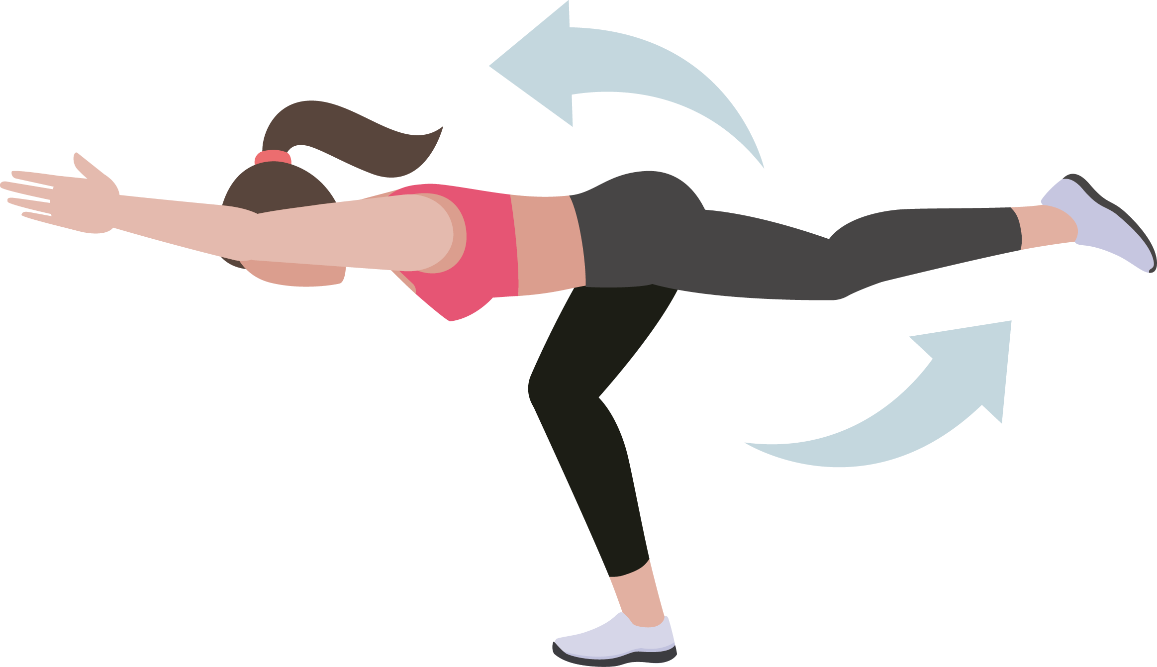 Download One Leg Row Exercise - ClipartKey