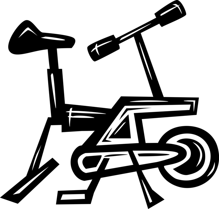 Download Exercising Clipart Exercise Bike - ClipartKey