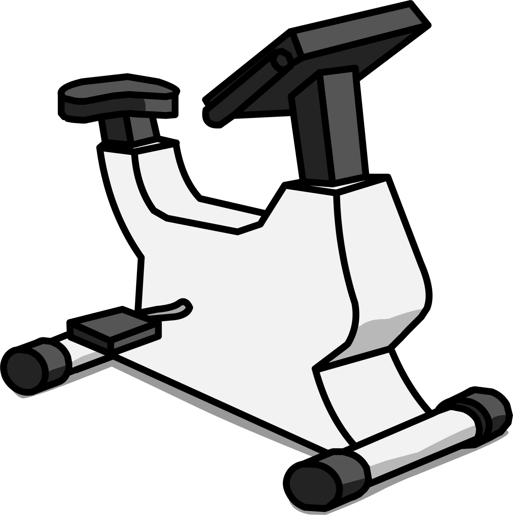 Download Exercise Bike Sprite - ClipartKey