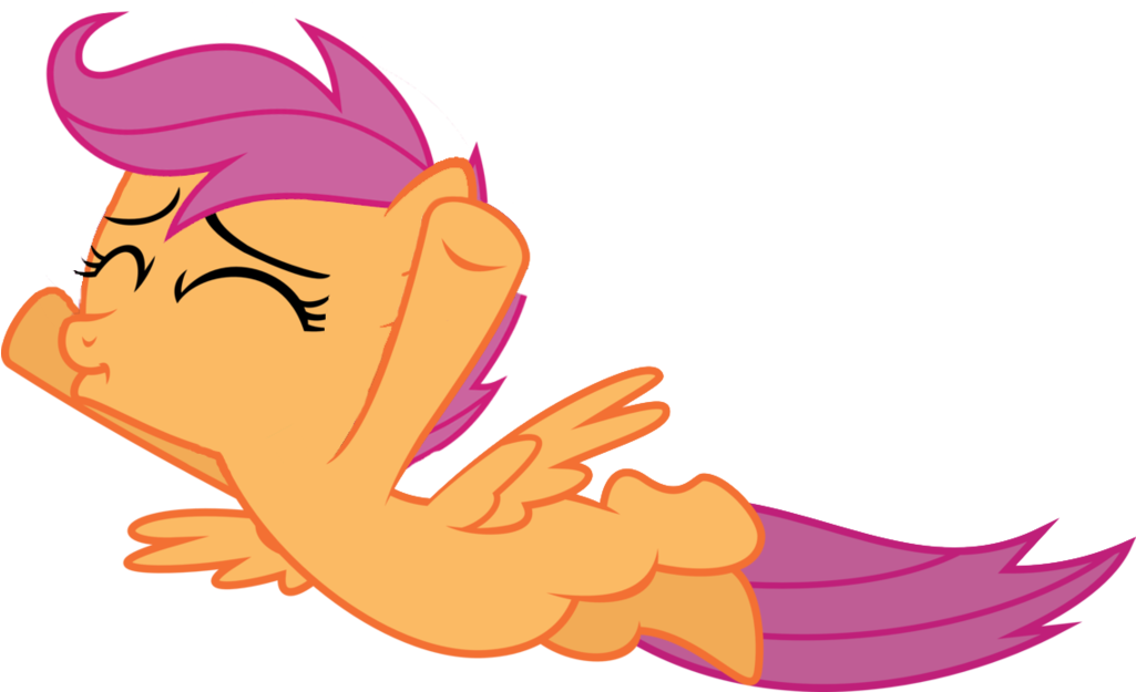 Download Transparent Woo Hoo Clipart - My Little Pony Scootaloo Flying ...
