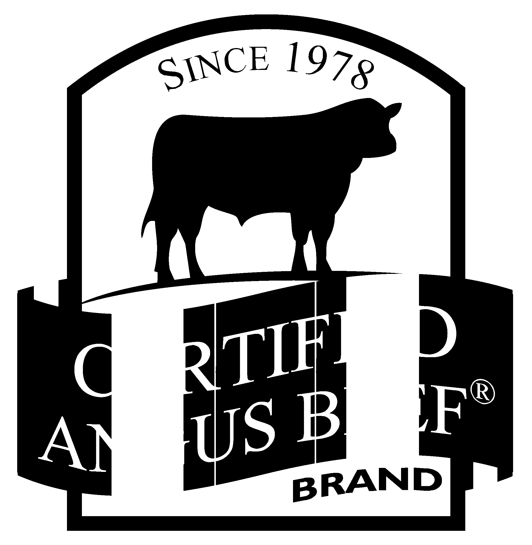 Download Angus Beef Logo Black And White - Certified Angus Beef Logo ...