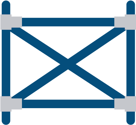 Download Scaffolding & Shoring - Transmission High Lines Svg - ClipartKey