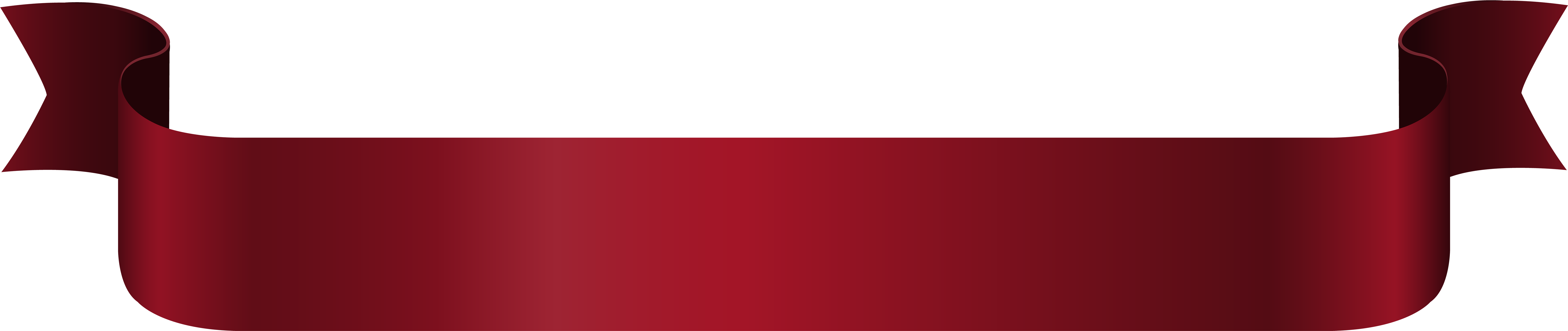 Download Design Red Banner Png - ClipartKey
