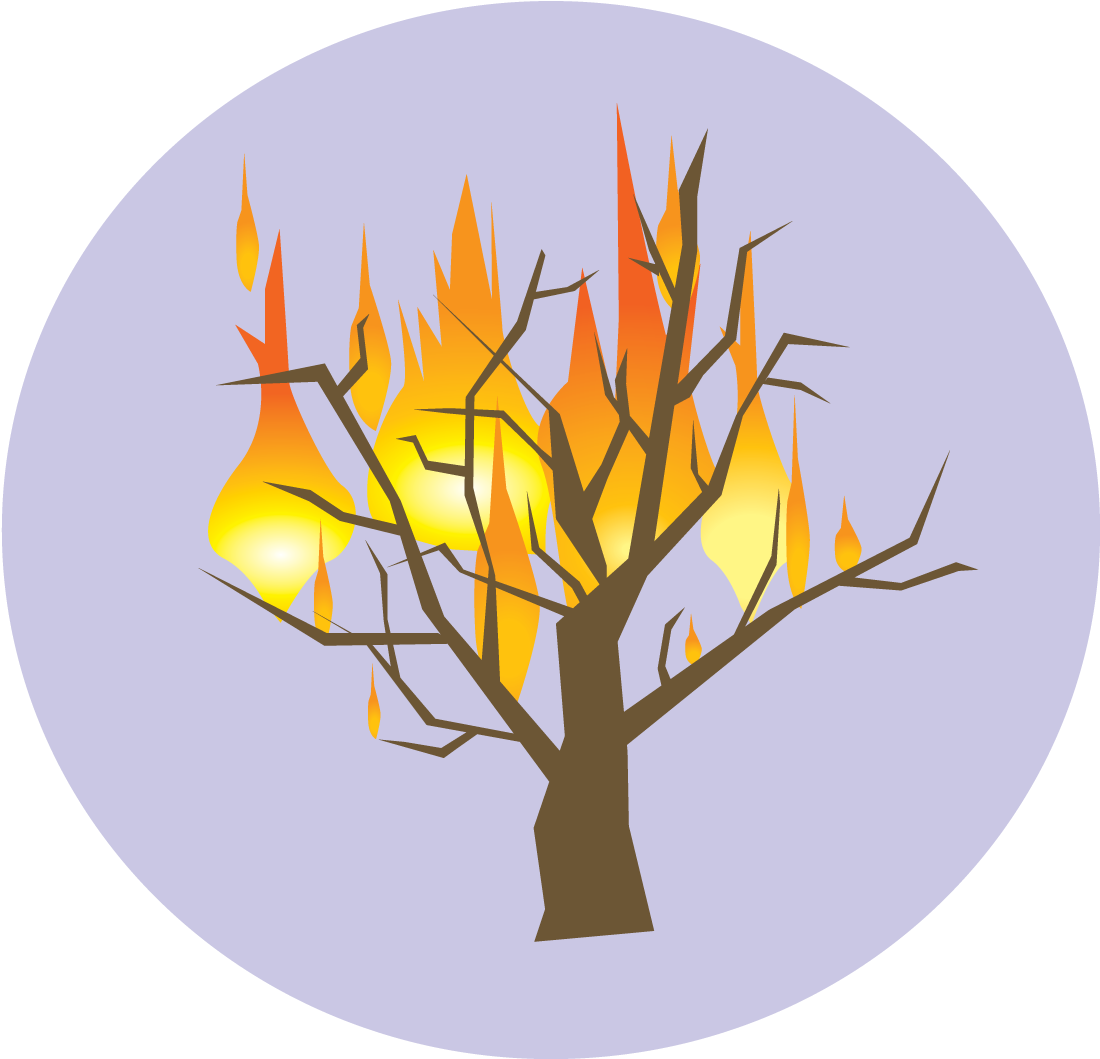 Download Burning Bush Clip Art - ClipartKey