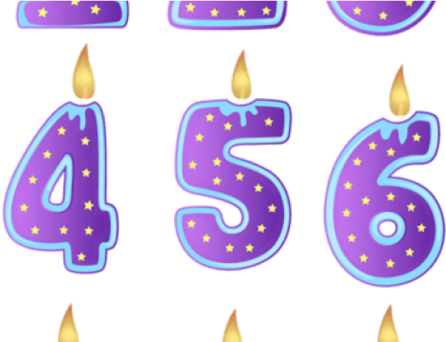 Download Birthday Candles Clipart - ClipartKey