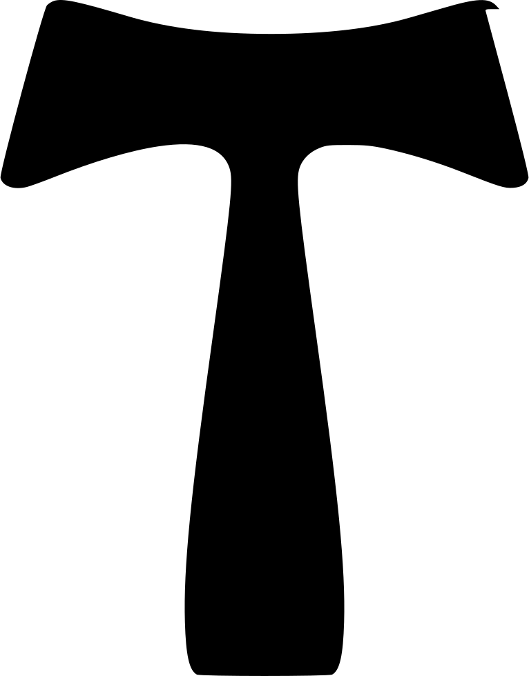 Download Greek Alphabet T Letter - Cruz De Tau - ClipartKey