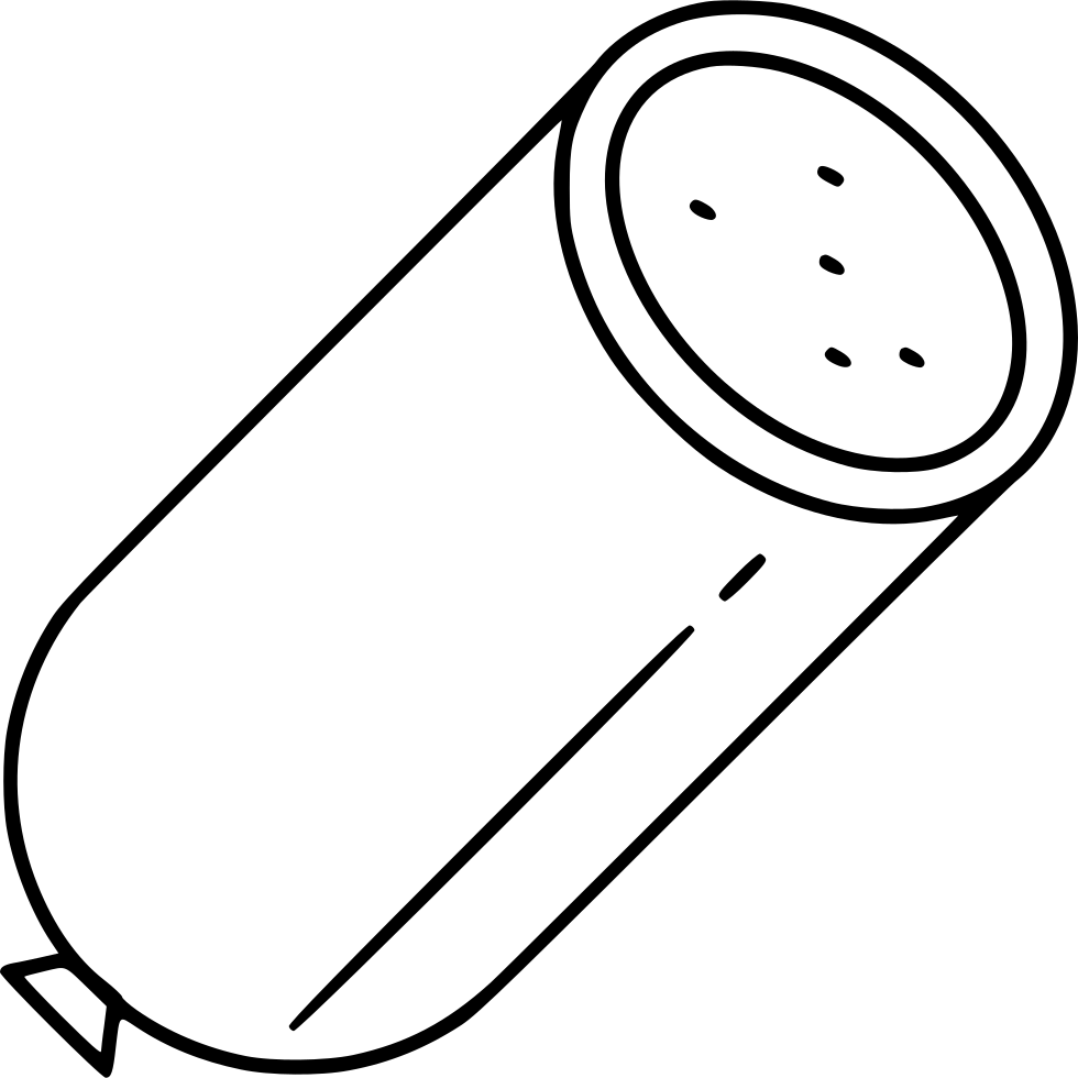 Download Salami - Salami Drawing Png - ClipartKey