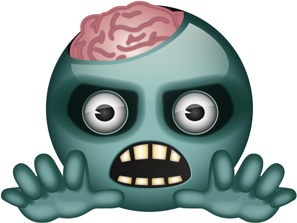 Download Zombie Emoji - ClipartKey