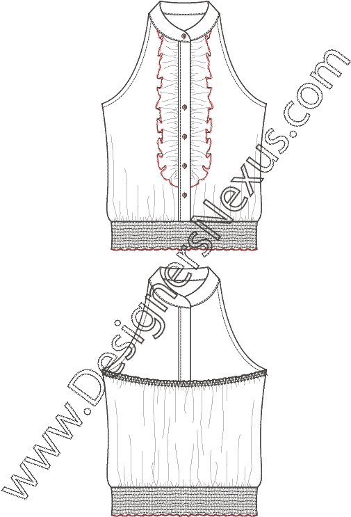 Download Transparent Ruffle Clipart - Illustration - ClipartKey