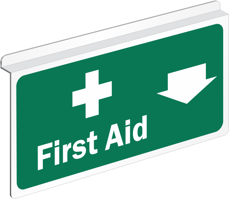 Download First Aid Symbol Colouring Pages - First Aid Ceiling Sign ...