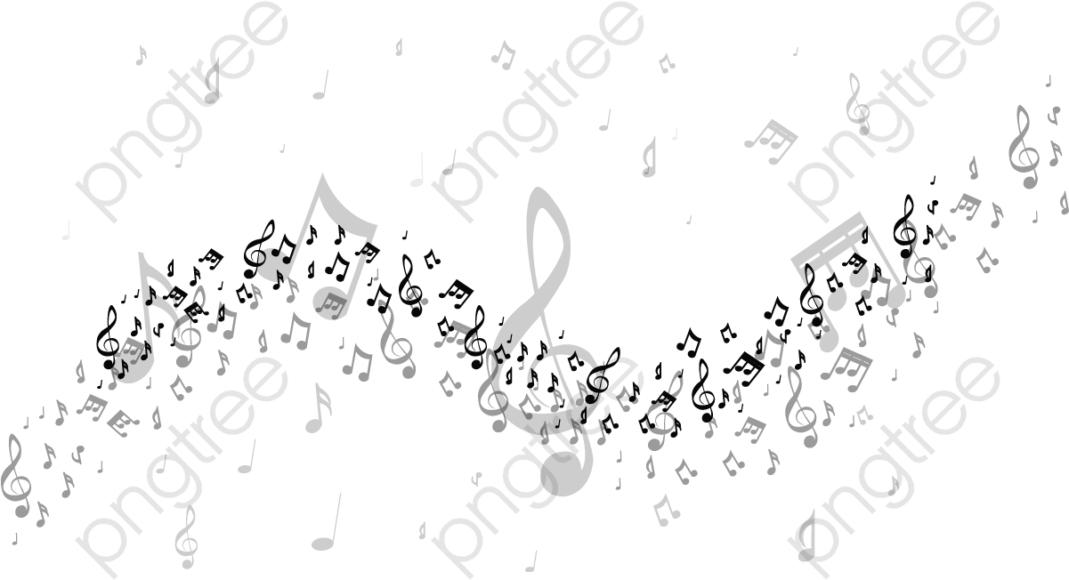Download Spring Clipart Notes - Music Notes Floating Png - ClipartKey