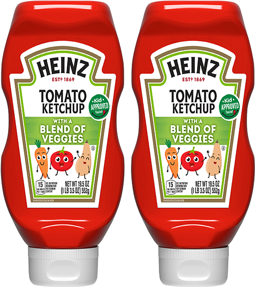 Download Ketchup Png - Heinz Veggie Ketchup - ClipartKey