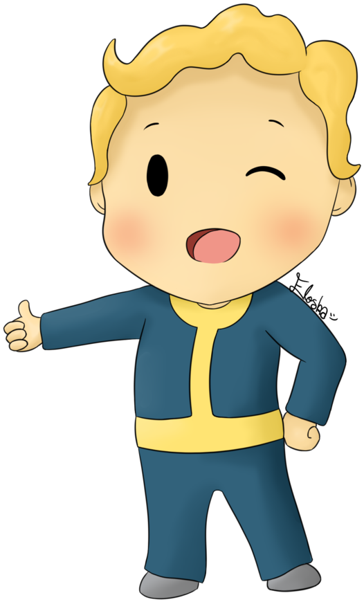 Download Vault Boy Fan Art - ClipartKey