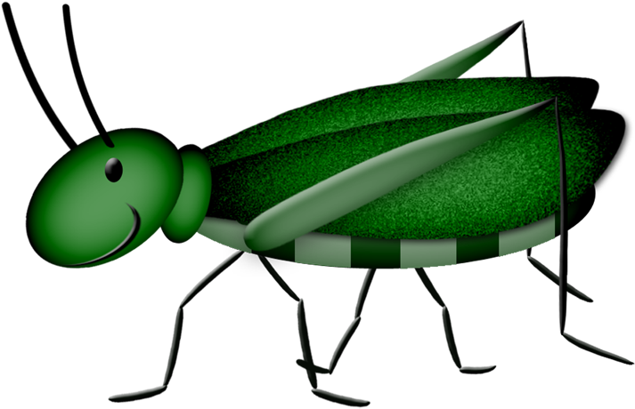 Download Lacarolita Spring Joy Cricket - Grillo Dibujos - ClipartKey