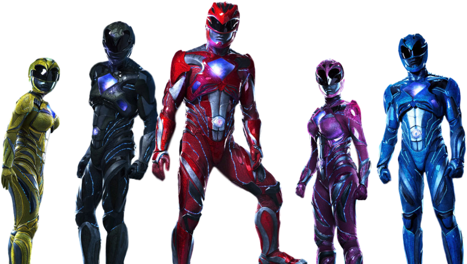 Download Transparent Ranger Clipart - Power Ranger Movie Hd - ClipartKey